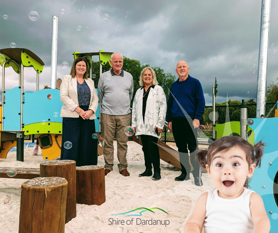 News Story - Jump for joy! New playground is open » Shire of Dardanup
